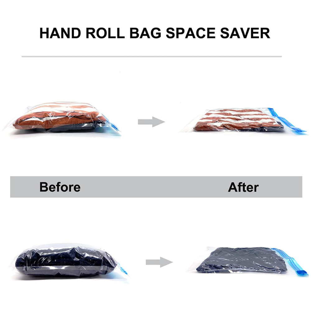 Spaceplus Roll Up Compression Travel Packing Bags– Sureix