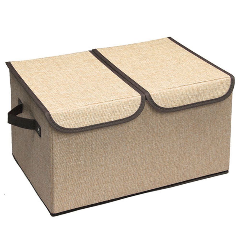 Double Cover Large Clothes Storage Box (16.5'' x 11.8'' x 9.8'')– Sureix