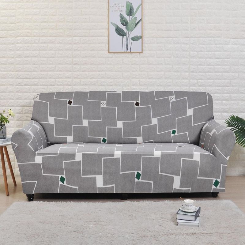 Sofa Loveseat Slipcover has elastic fabric Perfect Fit Any Sofa Cover ...