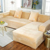 slipcover elastic couch which has Polyester Stretch sofa cover l shape ...