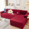 slipcover elastic couch which has Polyester Stretch sofa cover l shape ...
