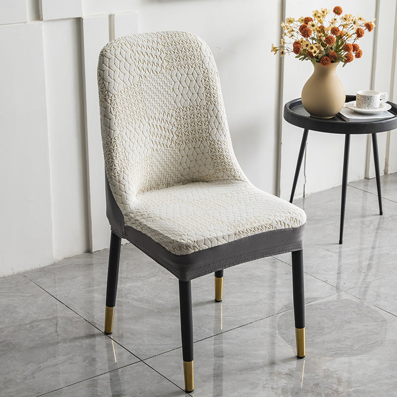 Chair Cover for Dining Room Stretch Jacquard Dining Chair Cover ...
