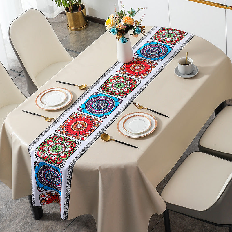 Waterproof Rectangular PVC Tablecloth– Sureix